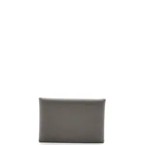 Hermès Calvi Duo Card Holder Evercolor