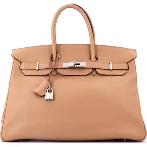 Hermès Birkin Handbag Swift With Palladium Hardware 35 At Nordstrom Brown
