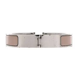 Hermès Clic H Bracelet Enamel Narrow