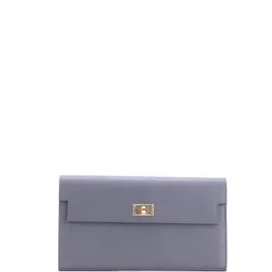 Hermès Kelly Pocket Wallet Madame Long - Grey