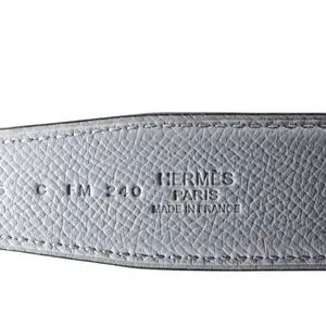 Hermès Street H Reversible Belt Leather Medium
