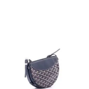 Goyard Hirondelle Shoulder Bag Coated Canvas And Leather