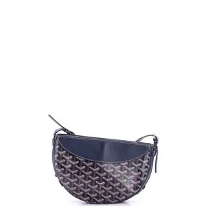 Goyard Hirondelle Shoulder Bag Coated Canvas And Leather