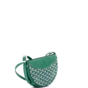 Goyard Hirondelle Shoulder Bag Coated Canvas And Leather