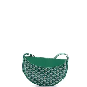 Goyard Hirondelle Shoulder Bag Coated Canvas And Leather