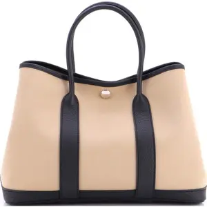 Hermès Garden Party Tote Toile And Leather 30