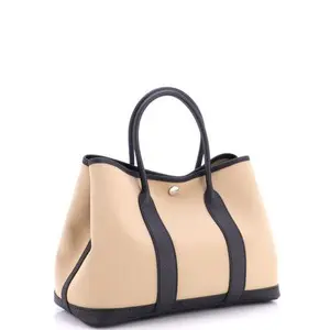 Hermès Garden Party Tote Toile And Leather 30