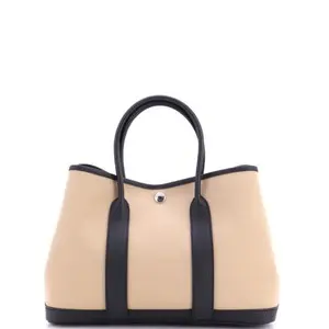 Hermès Garden Party Tote Toile And Leather 30