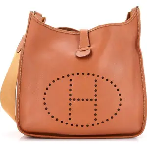 Hermès Evelyne Bag Gen I Courchevel Pm - Gold