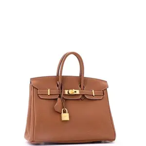Hermès Birkin Handbag Brown Togo With Hardware 25