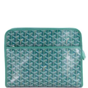 Goyard Jouvence Toiletry Pouch Coated Canvas Gm - Green