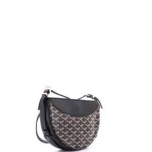Goyard Hirondelle Shoulder Bag Coated Canvas And Leather
