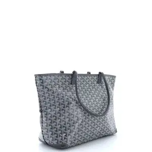 Goyard Artois Tote Coated Canvas Mm - Grey