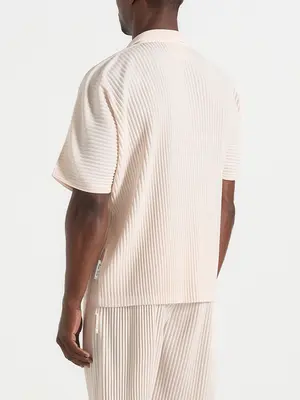 Manière De Voir Justin Pleated Boxy Shirt