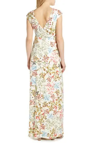 TIFFANY ROSE MATERNITY Alana Maternity/nursing Maxi Dress - White