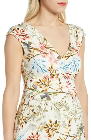 TIFFANY ROSE MATERNITY Alana Maternity/nursing Maxi Dress - White