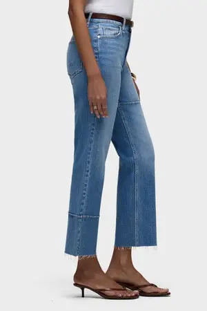 Hudson Jeans Remi Pintucked Straight Ankle
