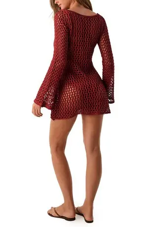 VIX PAULA HERMANNY Belle Cotton Cover-up Dress