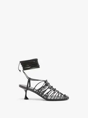 Proenza Schouler Tee Knot Sandals - Black