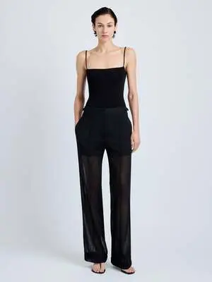 Proenza Schouler Sheer Wool Eran Pant