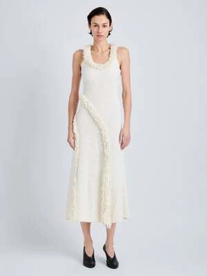 Proenza Schouler Nilo Dress In Textured Jacquard