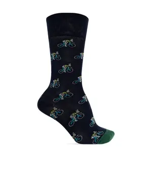 Paul Smith Three Pack Of Cotton Socks