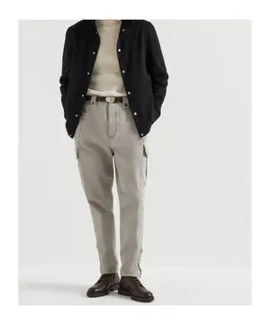 Brunello Cucinelli Lightweight Cashmere Flannel Outerwear Jacket