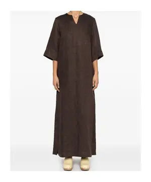 P.a.r.o.s.h Linen Maxi Dress