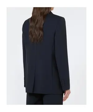 Max Mara Mstassenzi Single-breasted Jacket - Blue