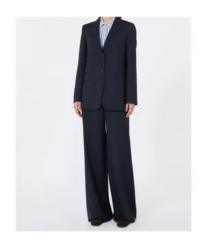 Max Mara Mstassenzi Single-breasted Jacket - Blue