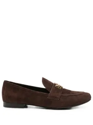Tory Burch Loafer In Pelle - Brown