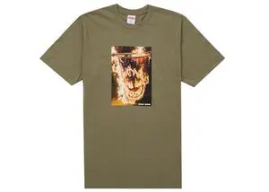 Supreme Spitfire Flag Tee Shirt - Olive