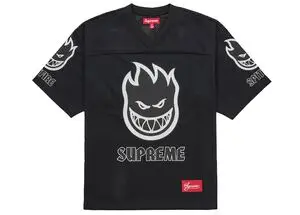 Supreme Spitfire Football Jersey - Black