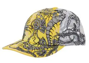 Supreme Wombat Embroidered Mesh Back 6panel - Yellow