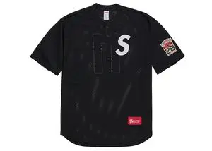 Supreme Japan Shop S Logo Baseball Henley