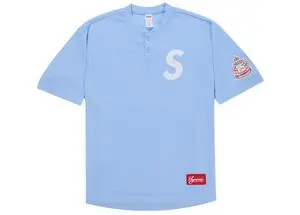 Supreme London Shop Logo Baseball Henley
