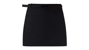 Valentino Garavani Garavani Highwaisted Belted Skirt