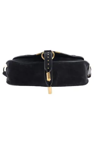 Chloé Mini Marcie Suede Camera Shoulder Bag