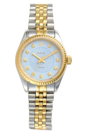 PASCAL Classic Lab-grown Diamond Bracelet Watch - Blue Raspberry