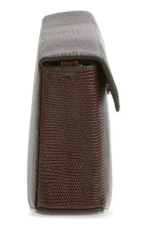 TOTEME Lizard Embossed Leather Top Handle Bag