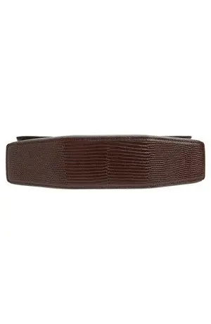TOTEME Lizard Embossed Leather Top Handle Bag