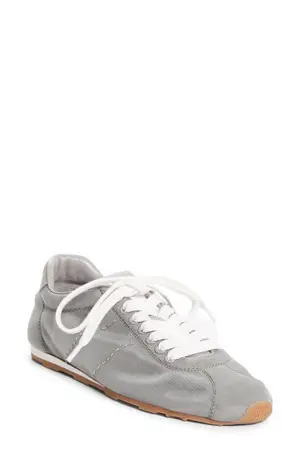 Miu Miu Plume Mesh Sneaker - Alluminio