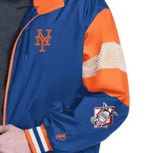 PRO PLAYER New York Mets Lightweight Hooded Jacket