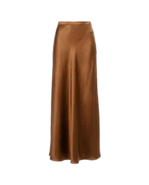 ALYSON EASTMAN A-line Skirt - Copper