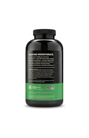 OPTIMUM NUTRITION Micronized Creatine Monohydrate Capsules, Keto Friendly, 2500mg