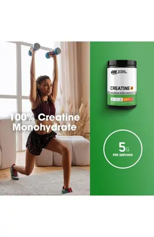 OPTIMUM NUTRITION Creatine Monohydrate Performance Powder With Electrolytes, Added Vitamins, And Orange Passionfruit Flavor
