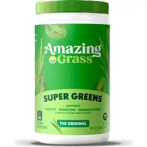 AMAZING GRASS Greens Blend Superfood, The Original Superfood Powder, 1.06 Lb - None