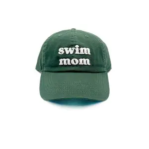 REY TO Z Swim Mom Baseball Hat - Hunter Green
