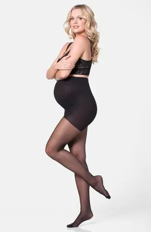 Ingrid & Isabel® Ingrid & Isabel The Limitless Maternity Knit Jumpsuit - Black