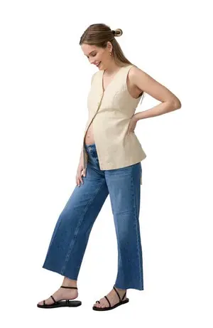 INGRID & ISABEL Linen Fashion Vest